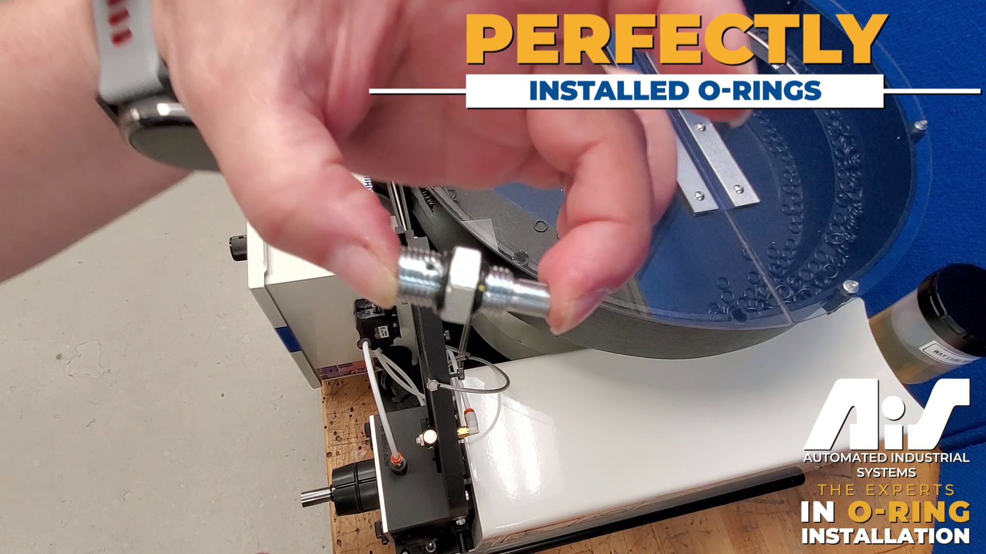 Dual-Head ASP-1 Built for Multi-Size O-Ring Installation – AIS ...